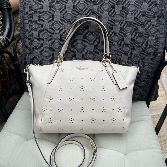 Coach | Bags | Coach Chalk Kelsey Satchel Nwt | Poshmark